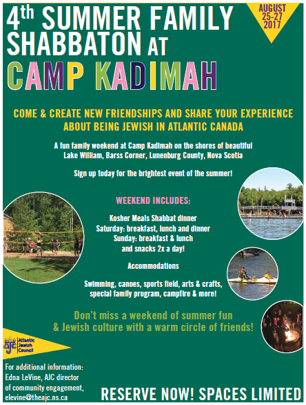 The AJC's Family Shabbaton Weekend at Camp Kadimah - Shaar Shalom Synagogue